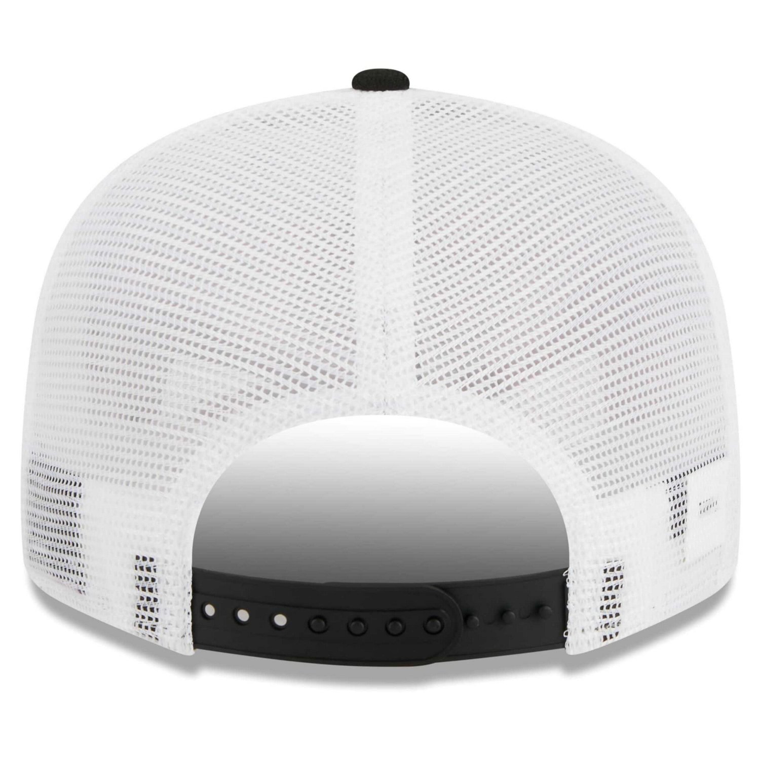 New Era /White Miami Heat Tear Trucker 9FIFTY Adjustable Hat | Academy