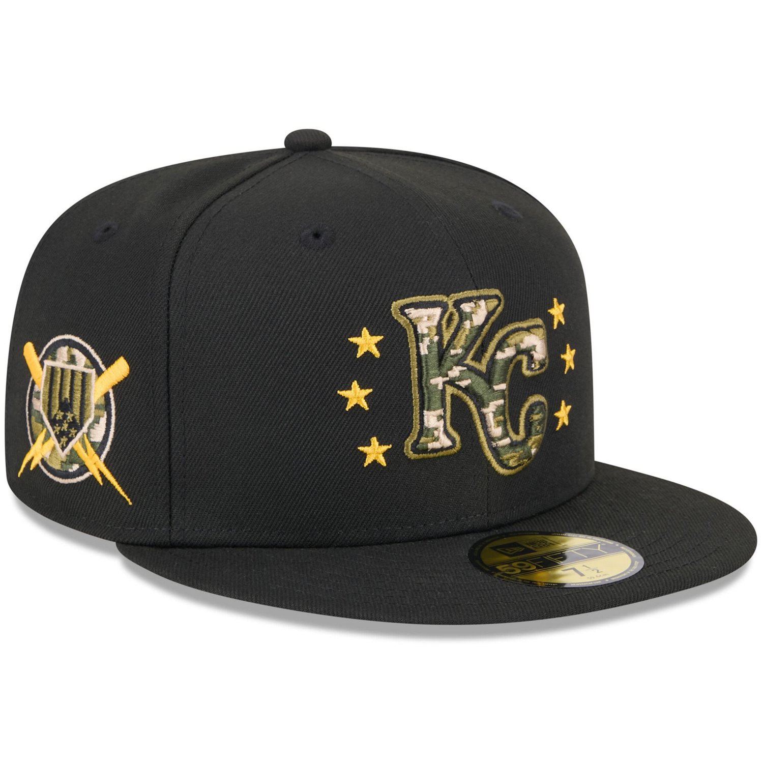 New Era Adult Kansas City Royals 2024 Armed Forces 59FIFTY Fitted Cap ...