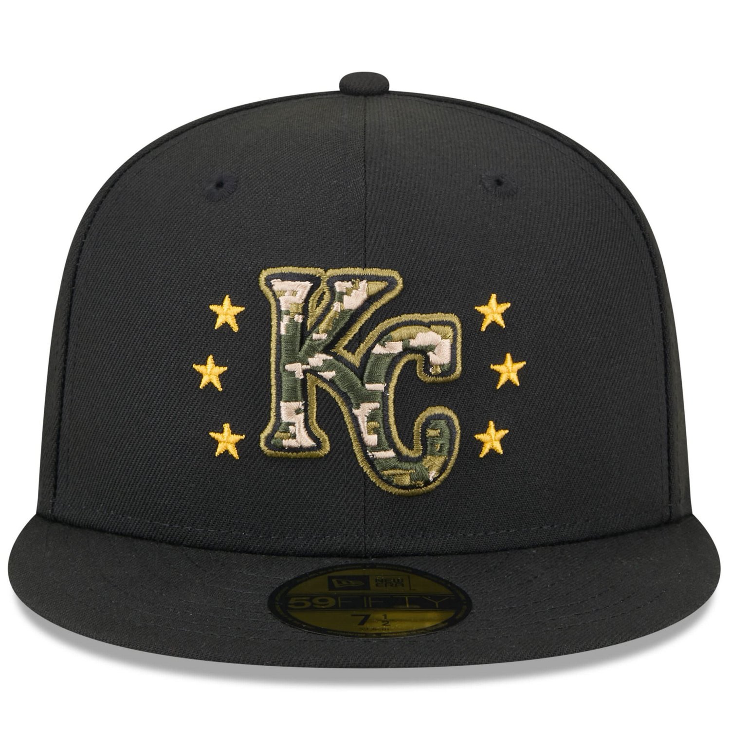 New Era Adult Kansas City Royals 2024 Armed Forces 59FIFTY Fitted Cap ...