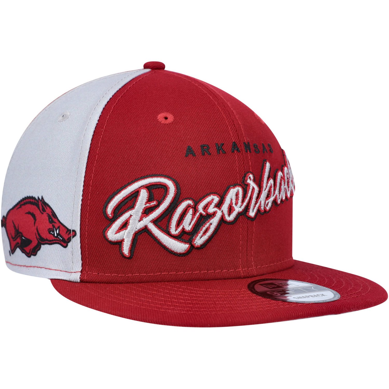 New Era Arkansas Razorbacks Outright 9FIFTY Snapback Hat | Academy