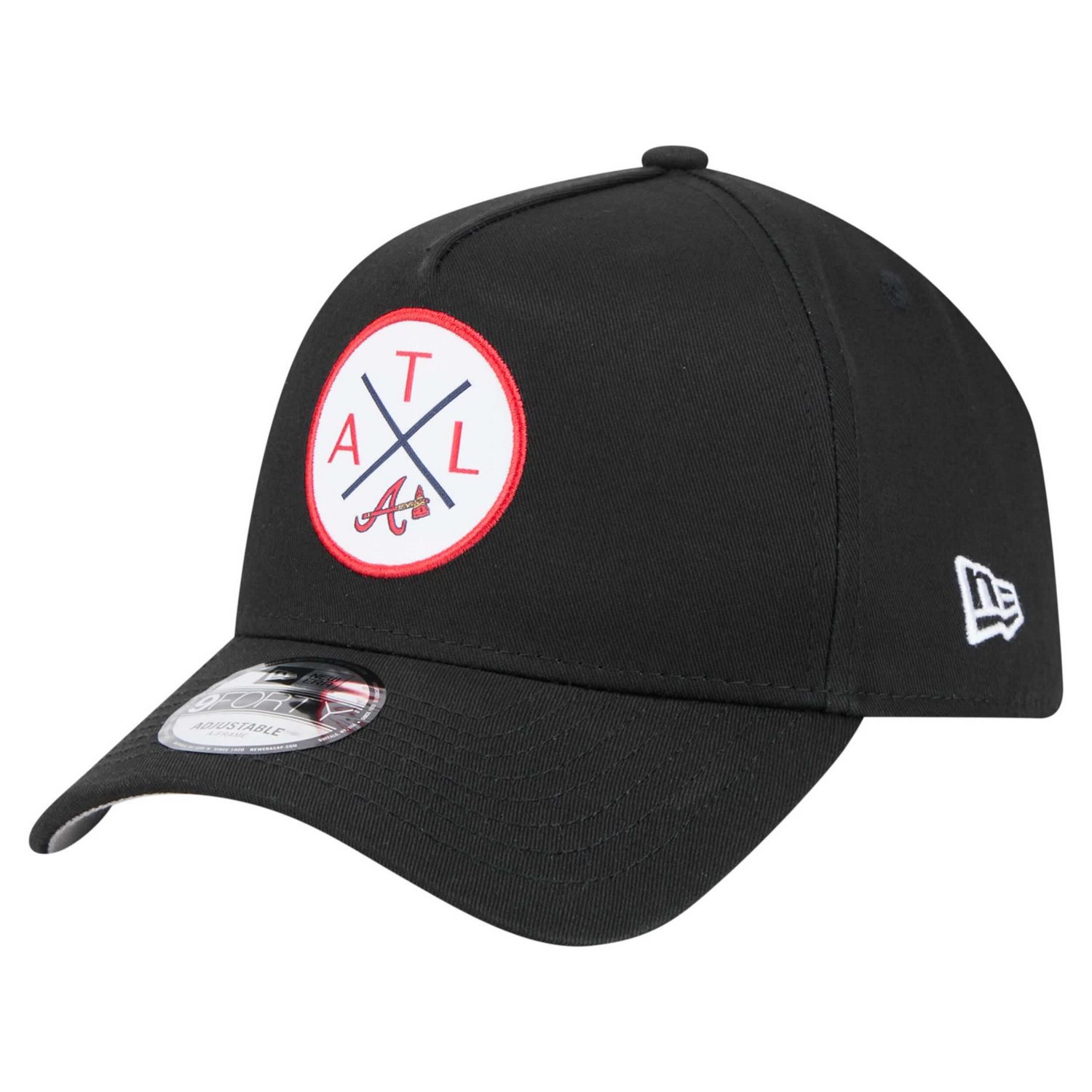 New Era Atlanta Braves 9FORTY A-Frame Adjustable Hat | Academy