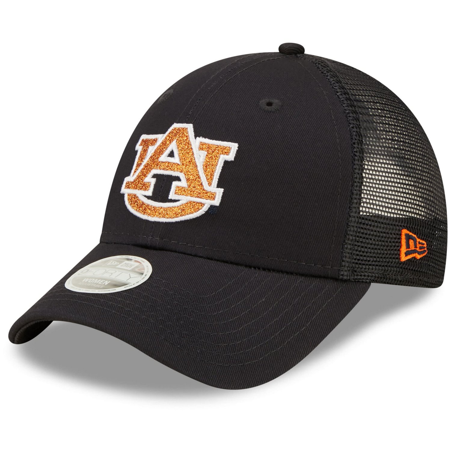 New Era Auburn Tigers 9FORTY Logo Spark Trucker Snapback Hat | Academy
