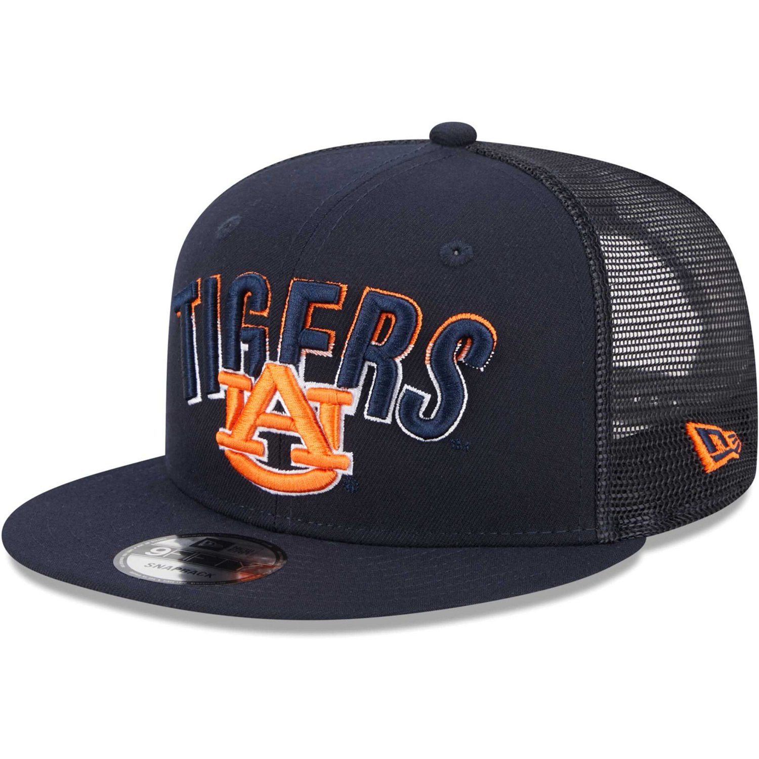 New Era Auburn Tigers Grade Trucker 9FIFTY Snapback Hat | Academy