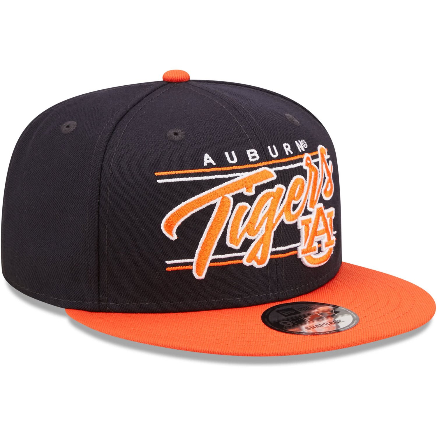 New Era Auburn Tigers Team Script 9FIFTY Snapback Hat | Academy