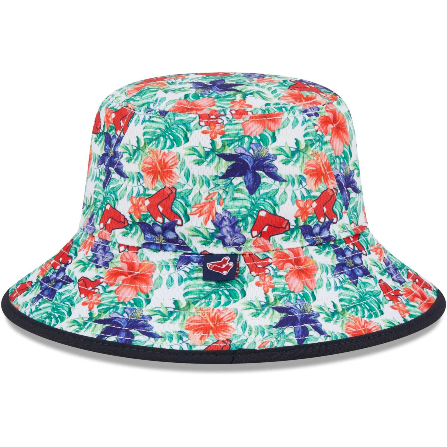 New Era Boston Sox Tropic Floral Bucket Hat | Academy