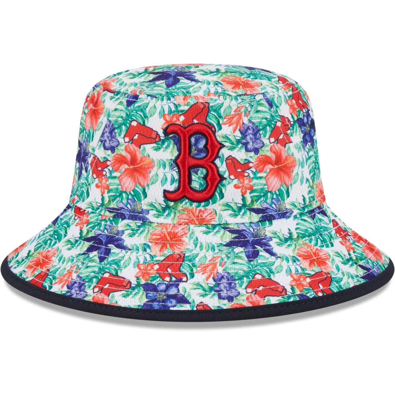 New Era Boston Sox Tropic Floral Bucket Hat | Academy