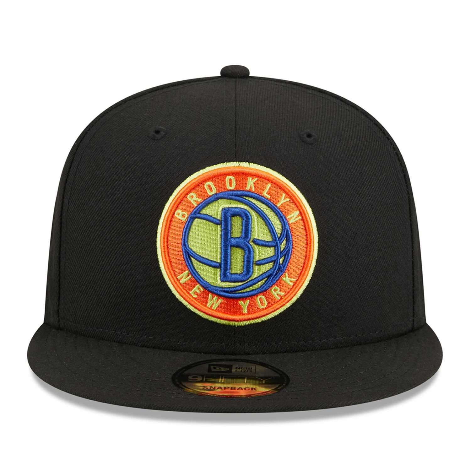 New Era Brooklyn Nets Neon Pop 9FIFTY Snapback Hat | Academy