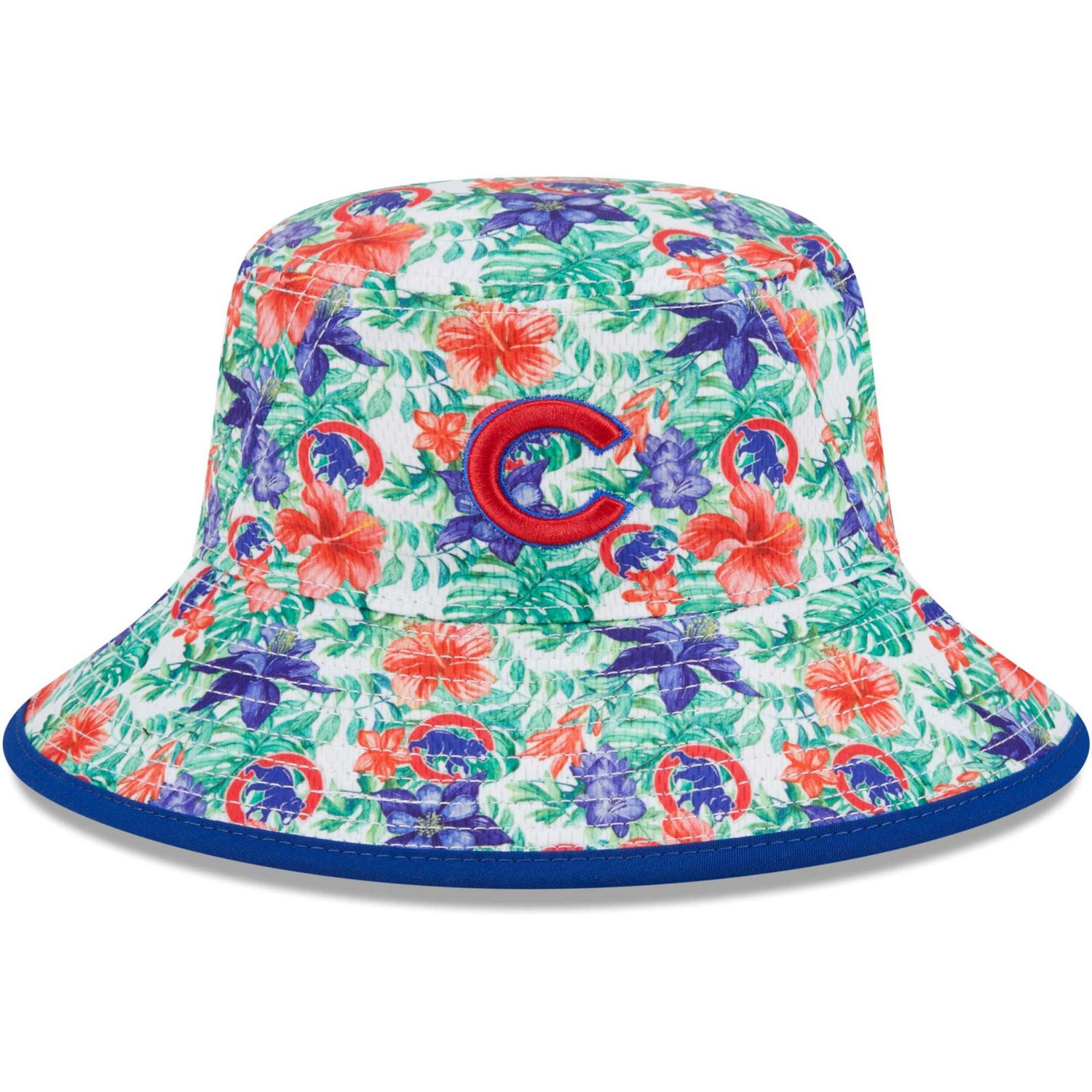 New Era Chicago Cubs Tropic Floral Bucket Hat | Academy