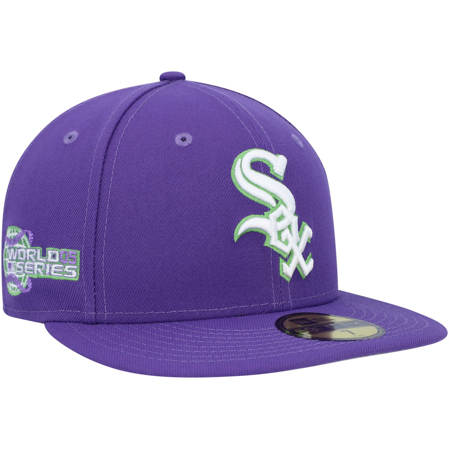 New Era Chicago White Sox Lime Side Patch 59FIFTY Fitted Hat | Academy
