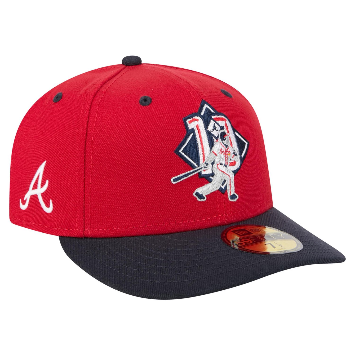 New Era Chipper Jones Atlanta Braves 59FIFTY Fitted Hat | Academy