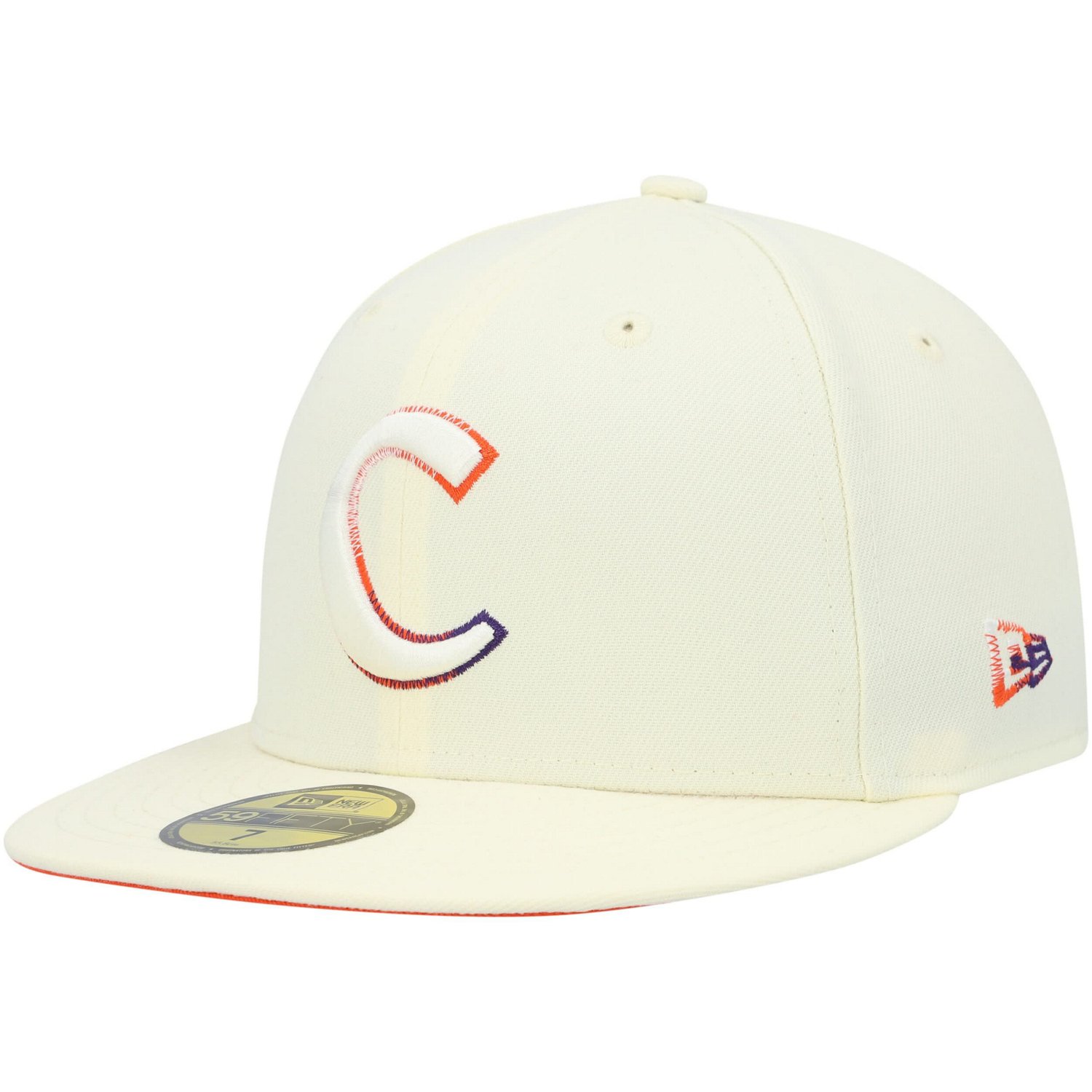 New Era Clemson Tigers Chrome Color Dim 59FIFTY Fitted Hat | Academy