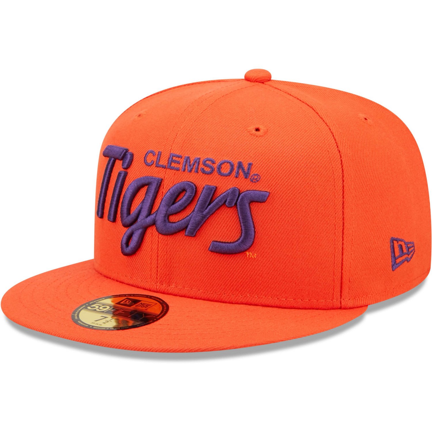 New Era Clemson Tigers Script Original 59FIFTY Fitted Hat | Academy