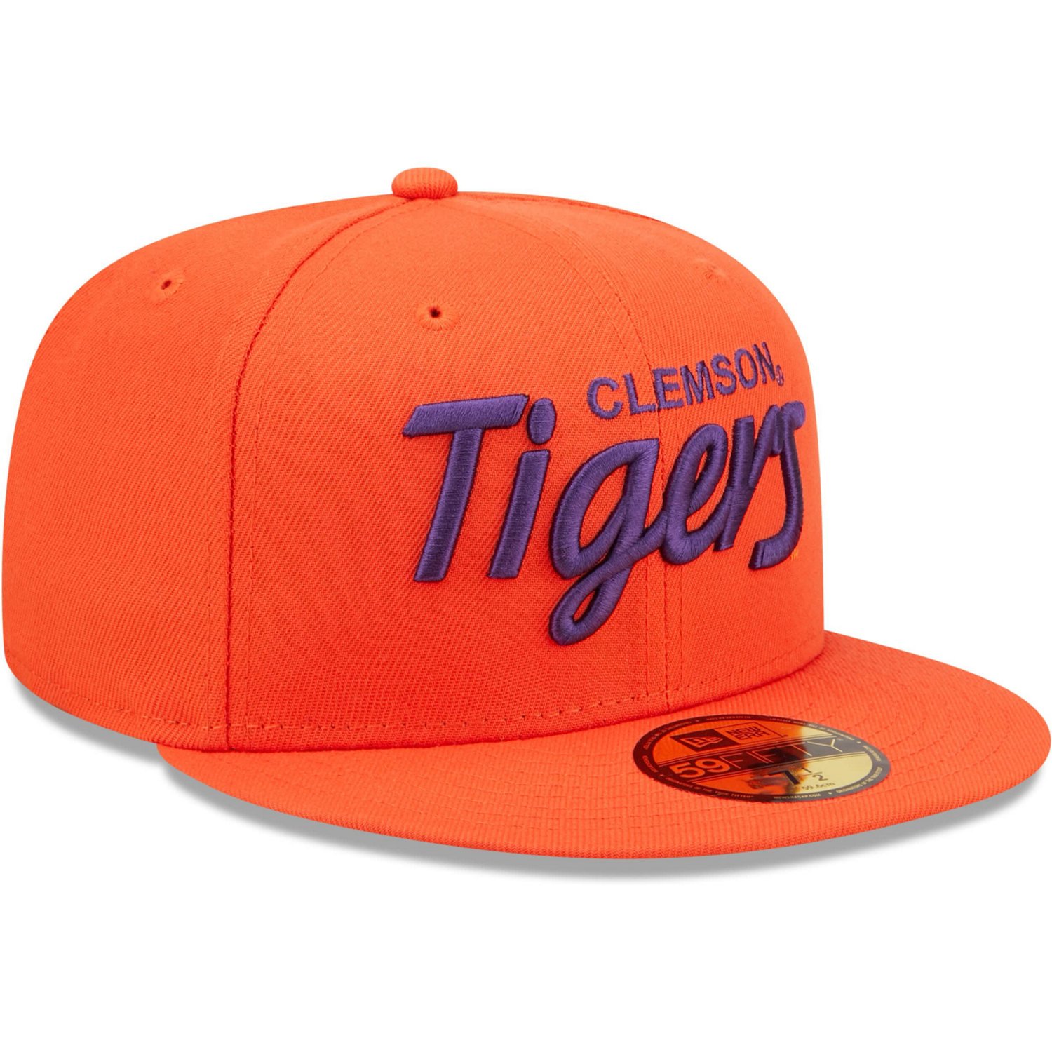New Era Clemson Tigers Script Original 59FIFTY Fitted Hat | Academy