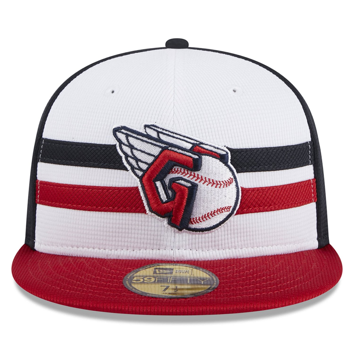 New Era Cleveland Guardians 2024 Batting Practice 59FIFTY Fitted Hat ...