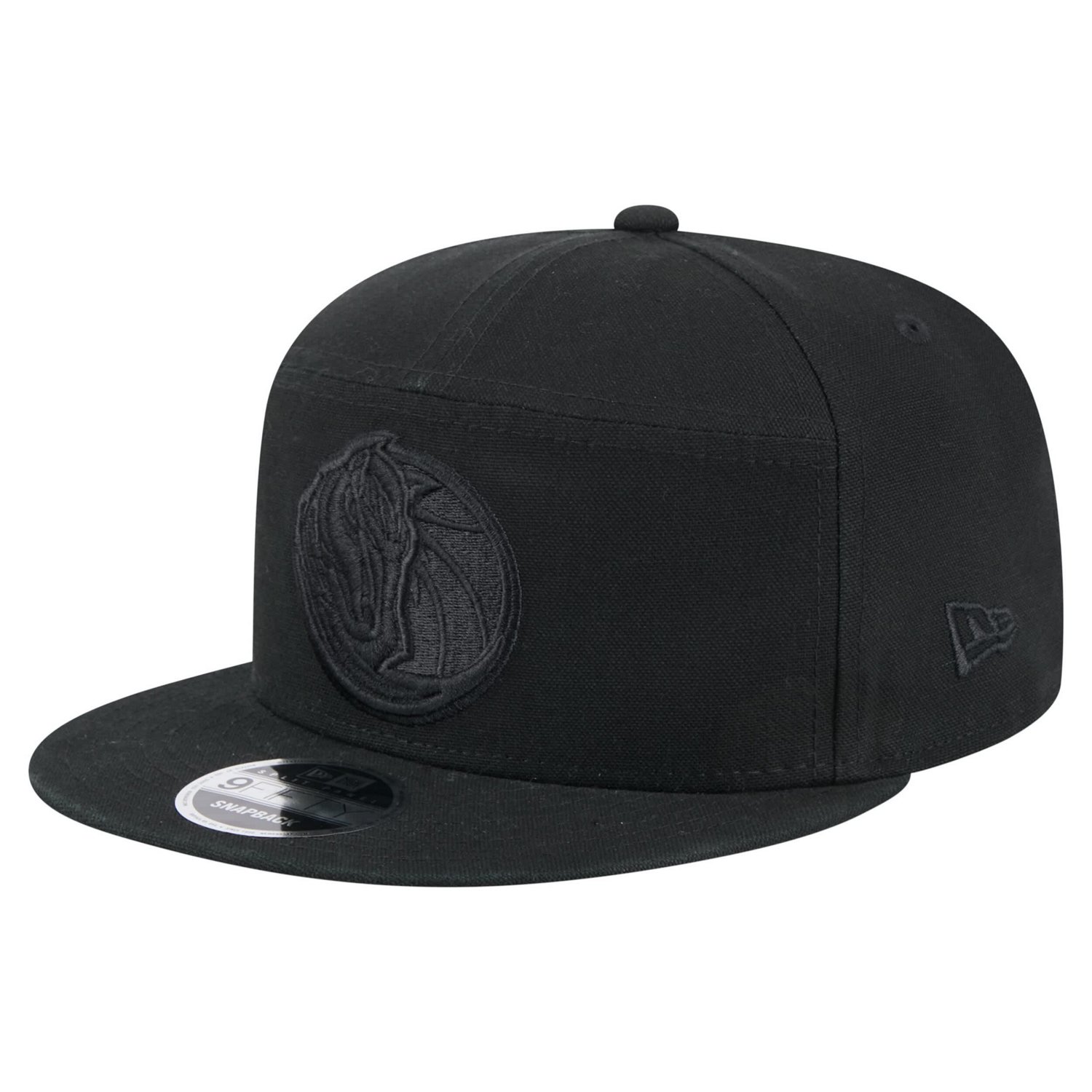 New Era Dallas Mavericks Adventure Canvas Split Panel 9FIFTY Snapback ...