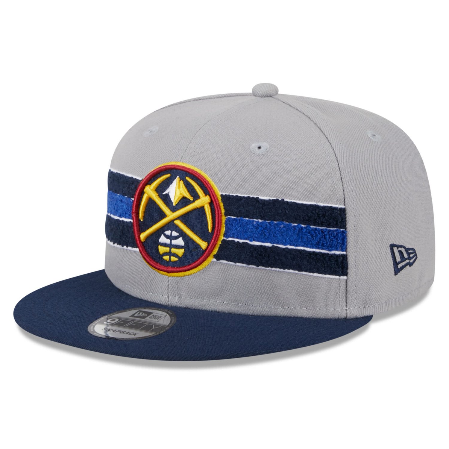 New Era Denver Nuggets Chenille Band 9FIFTY Snapback Hat | Academy