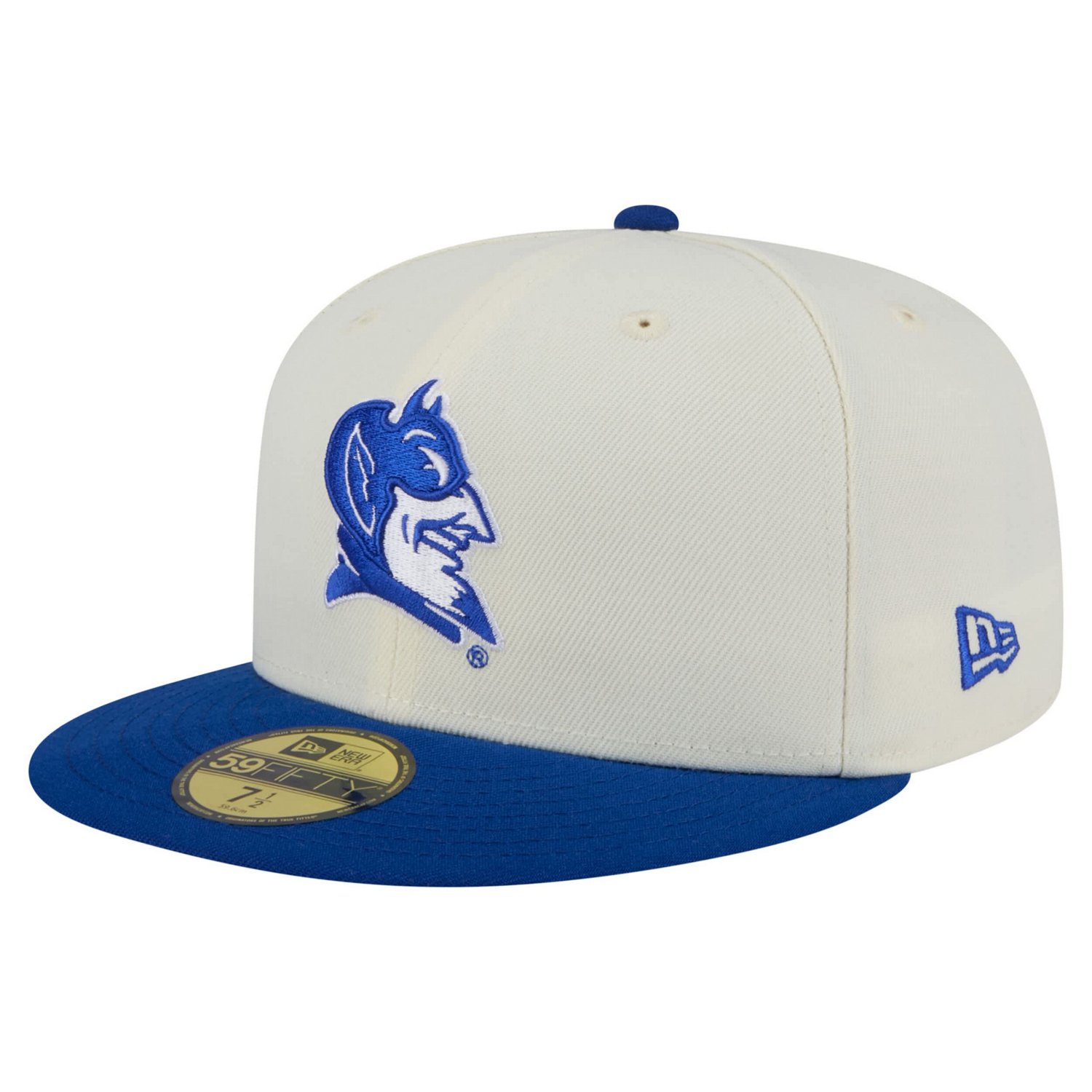 New Era Duke Blue Devils Chrome 59FIFTY Fitted Hat | Academy