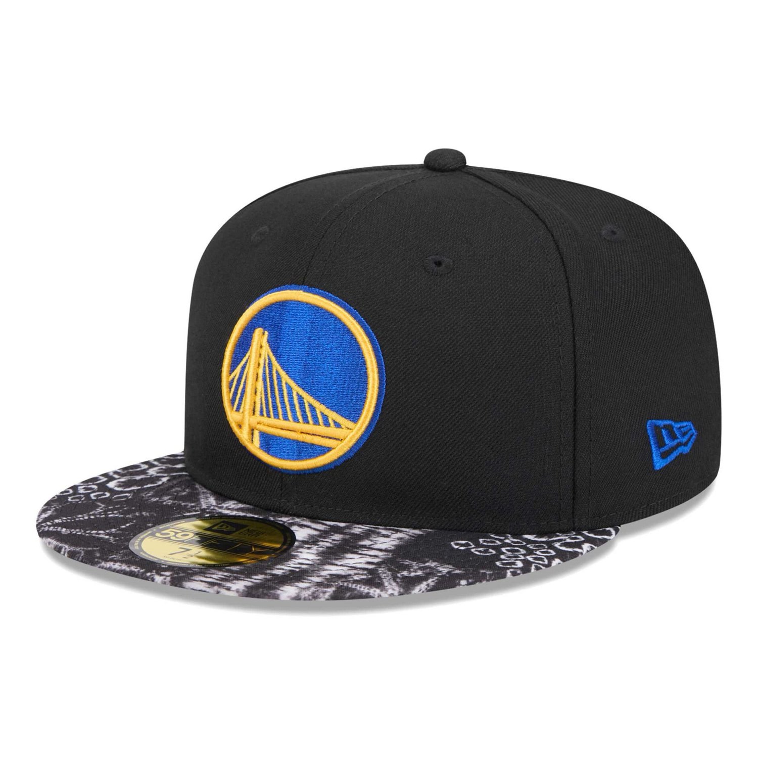 New Era Golden State Warriors Coral Reef Visor 59FIFTY Fitted Hat | Academy