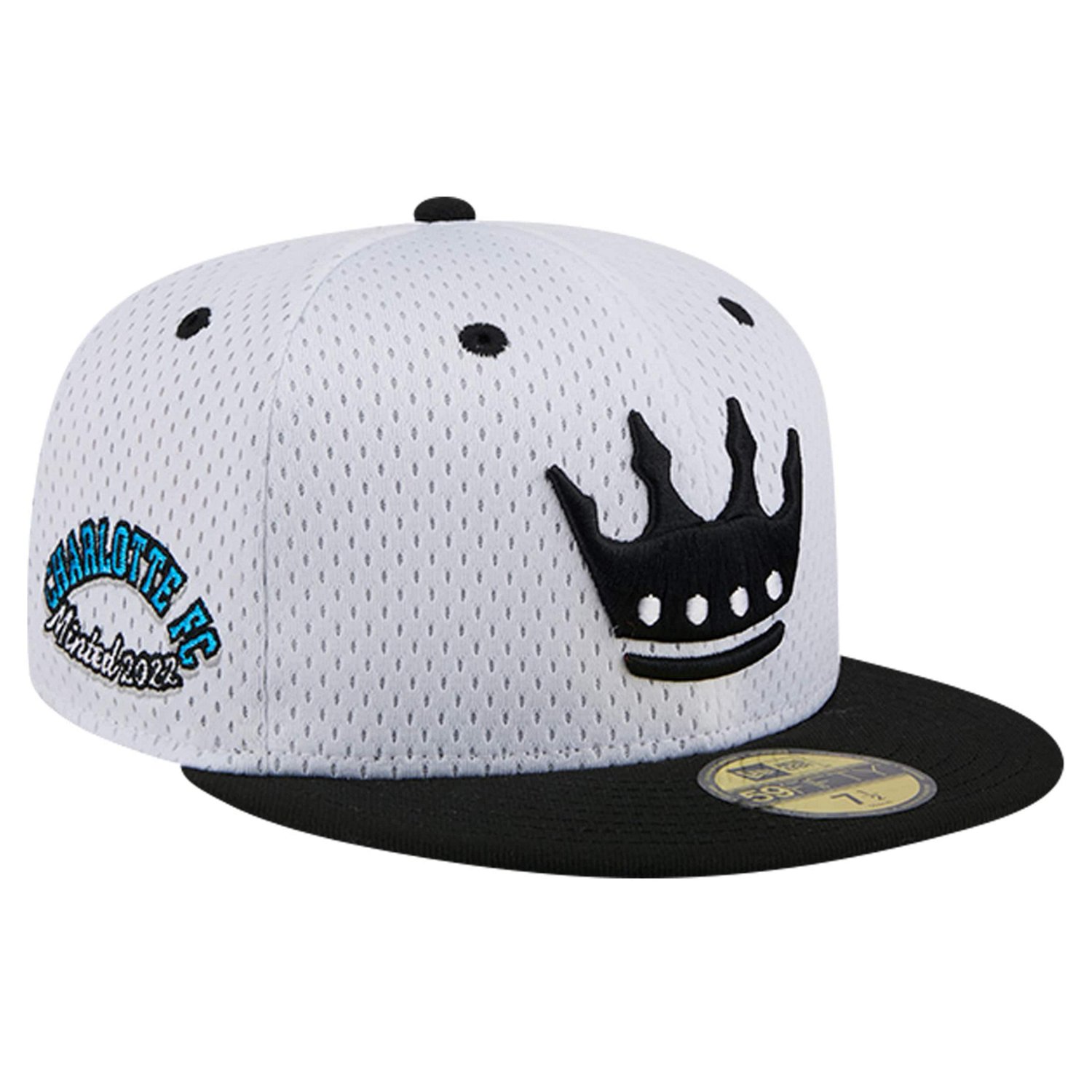 New Era Gray Charlotte FC Throwback Mesh 59FIFTY Fitted Hat | Academy