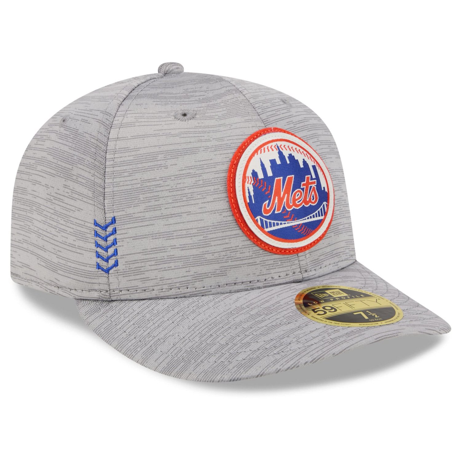 New Era Gray New York Mets 2024 Clubhouse Low Profile 59FIFTY Fitted ...