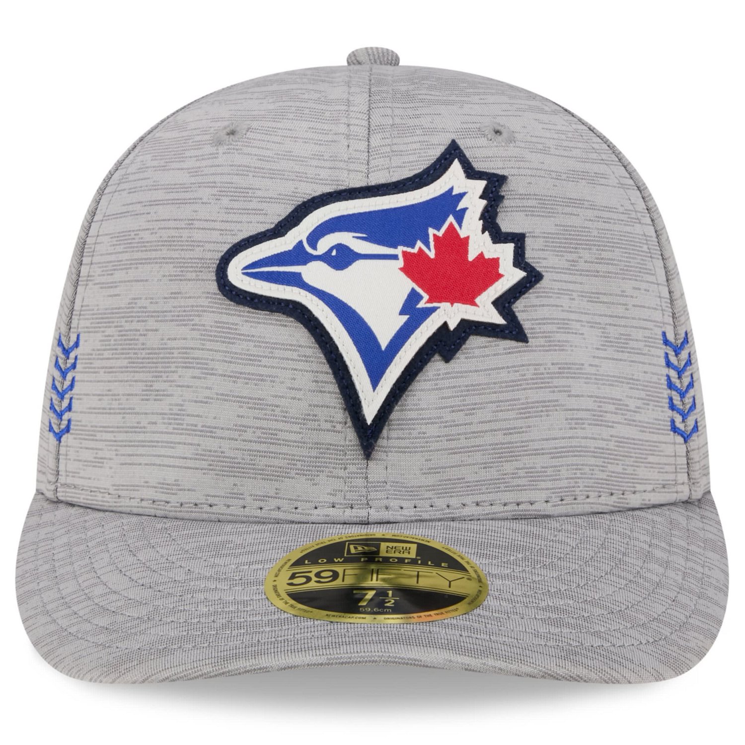 New Era Gray Toronto Jays 2024 Clubhouse Low Profile 59FIFTY Fitted Hat ...