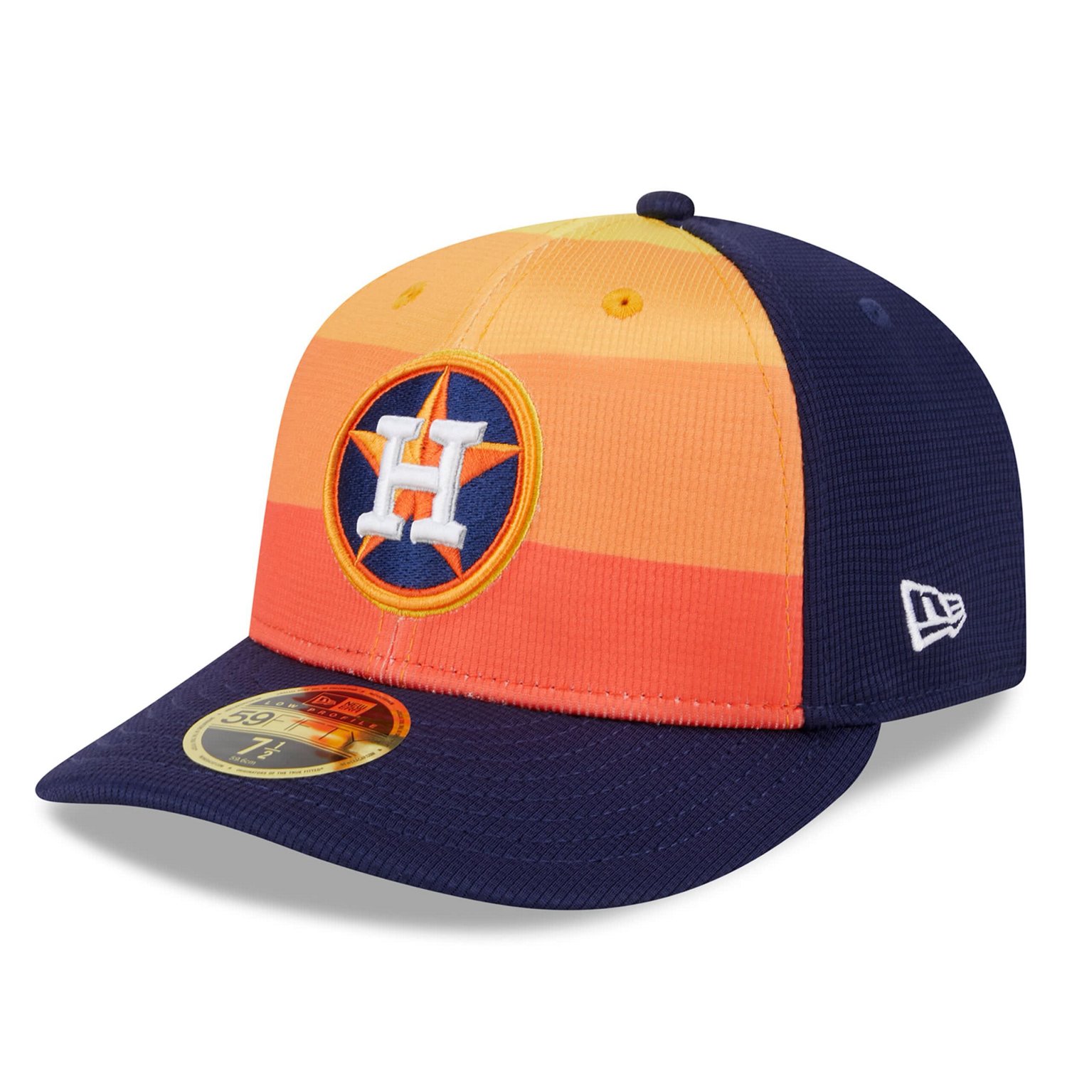 New Era Houston Astros 2024 Batting Practice Low Profile 59FIFTY Fitted ...