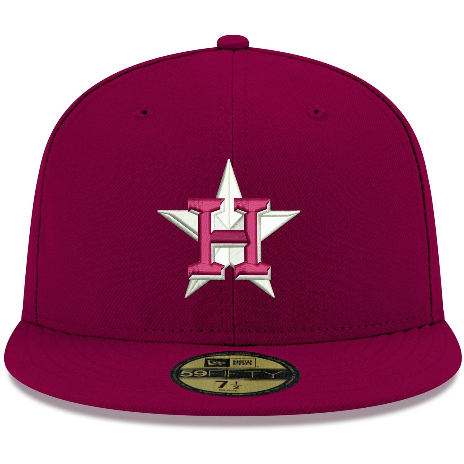 New Era Houston Astros Logo 59FIFTY Fitted Hat | Academy