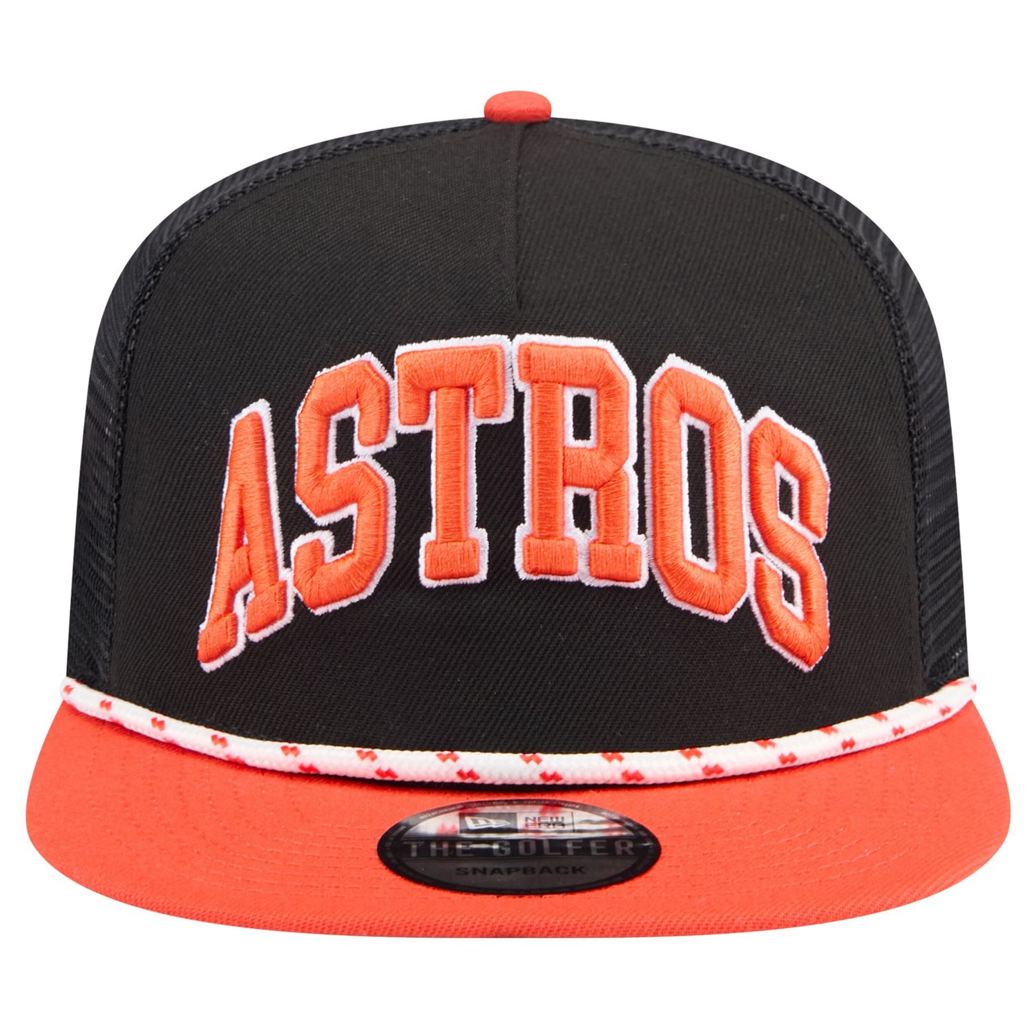 New Era Houston Astros Throwback Meshback Golfer Hat | Academy