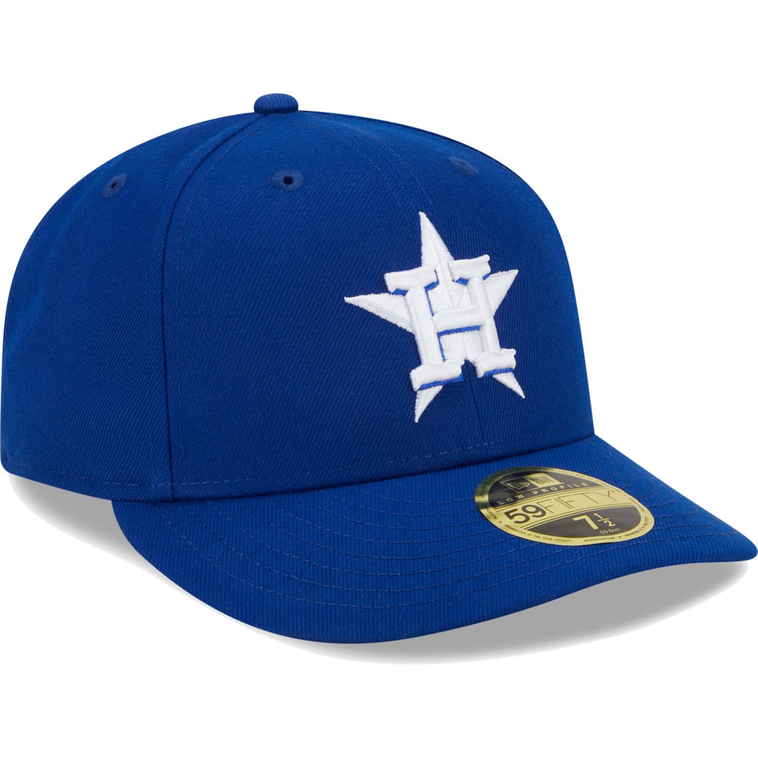 New Era Houston Astros White Logo Low Profile 59FIFTY Fitted Hat | Academy