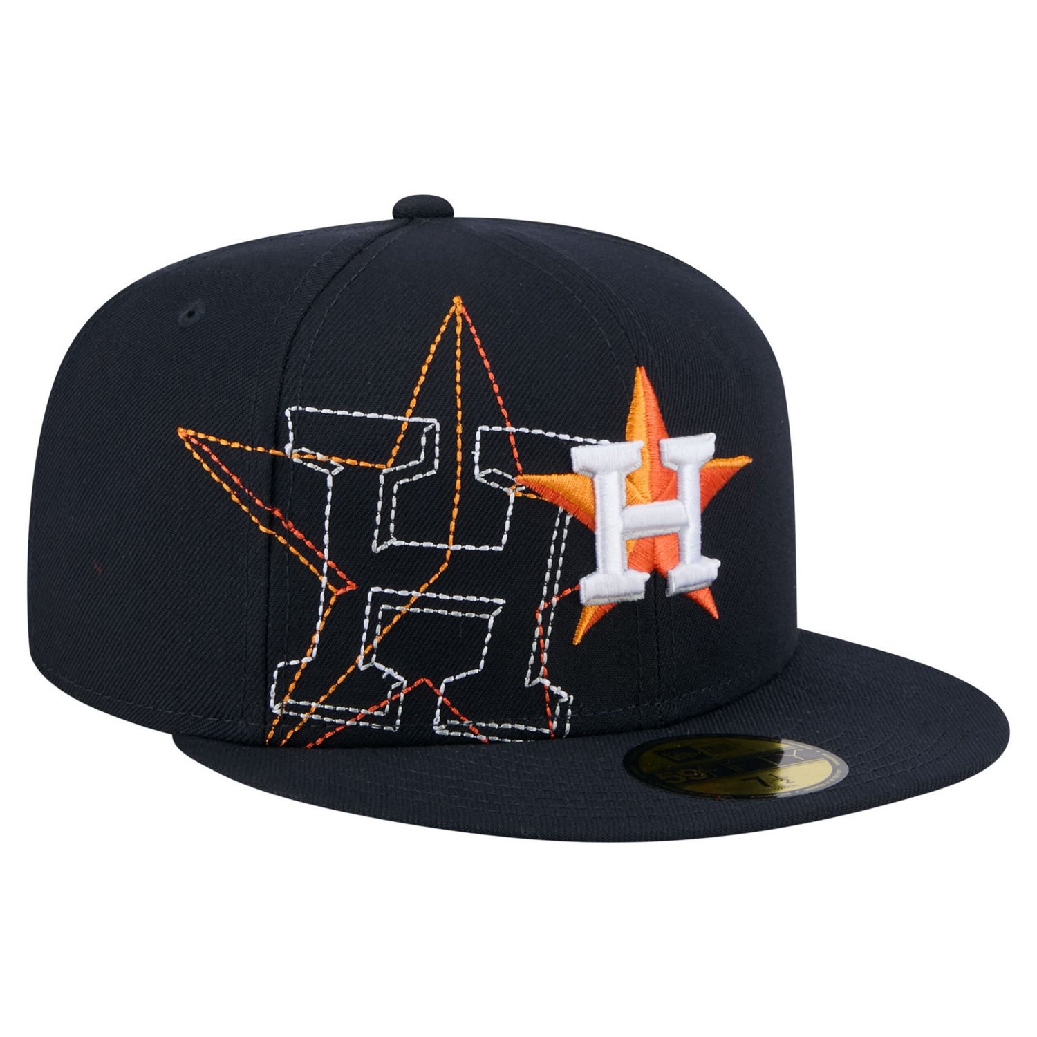 New Era Houston Astros Yarn Stitch 59FIFTY Fitted Hat | Academy