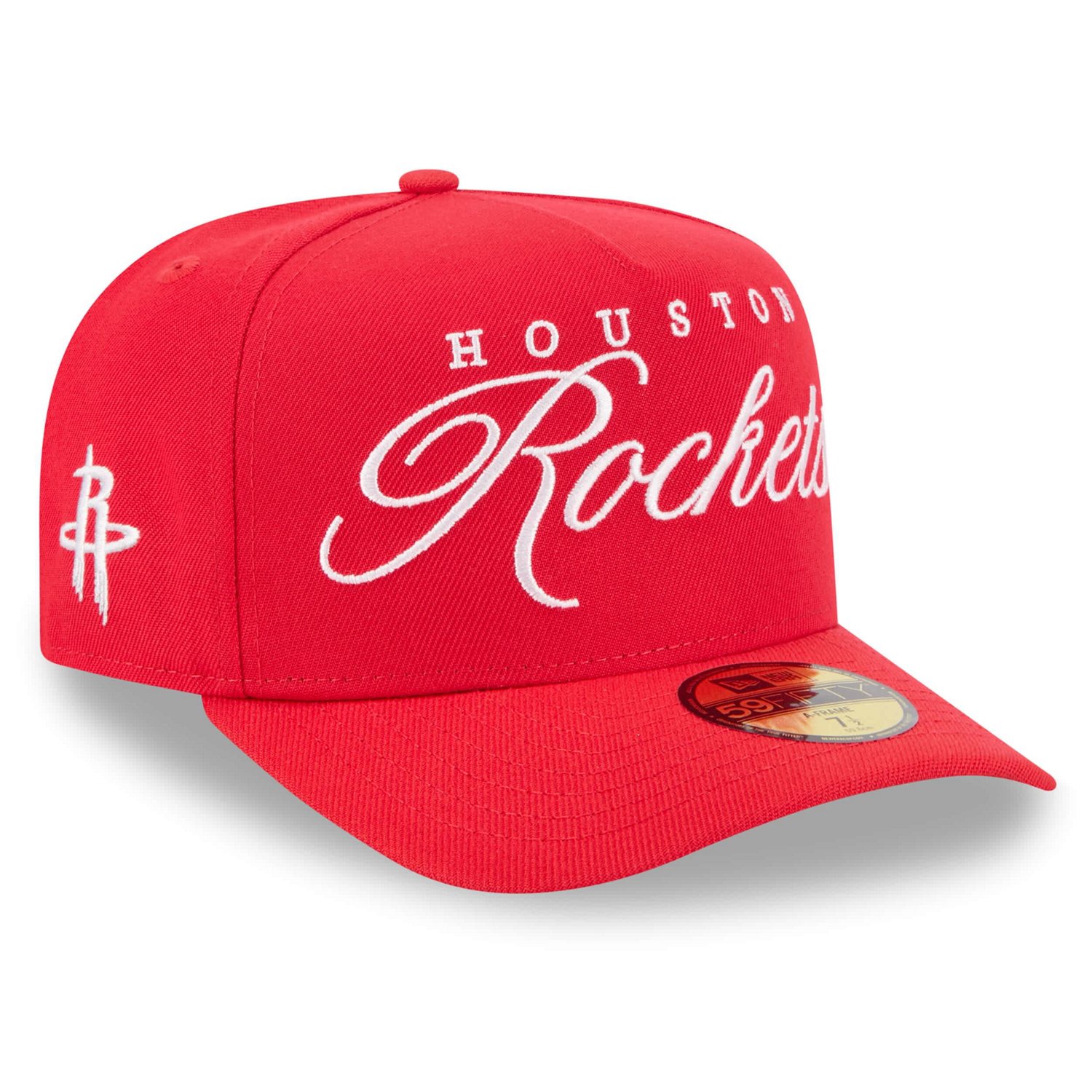 New Era Houston Rockets 2025 NBA Draft A-Frame 59FIFTY Fitted Hat | Academy
