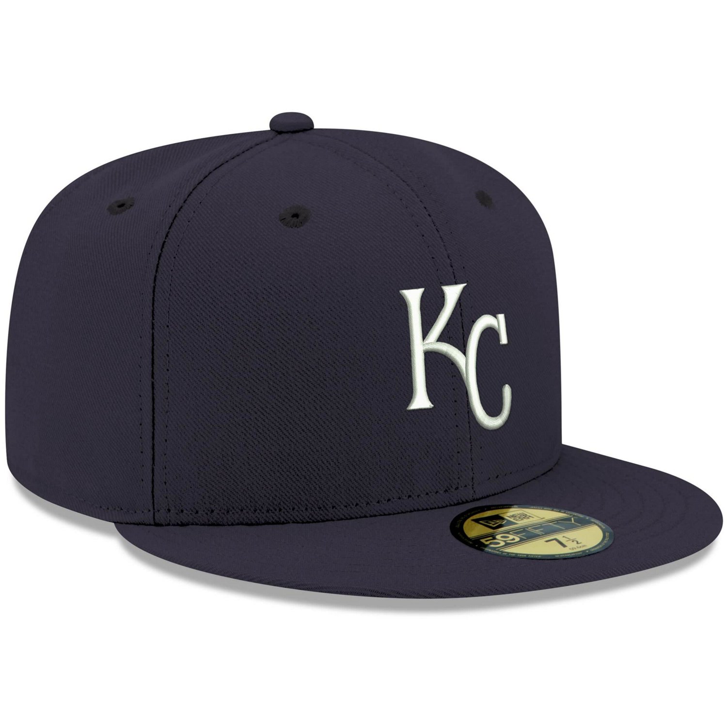 New Era Kansas City Royals White Logo 59FIFTY Fitted Hat | Academy