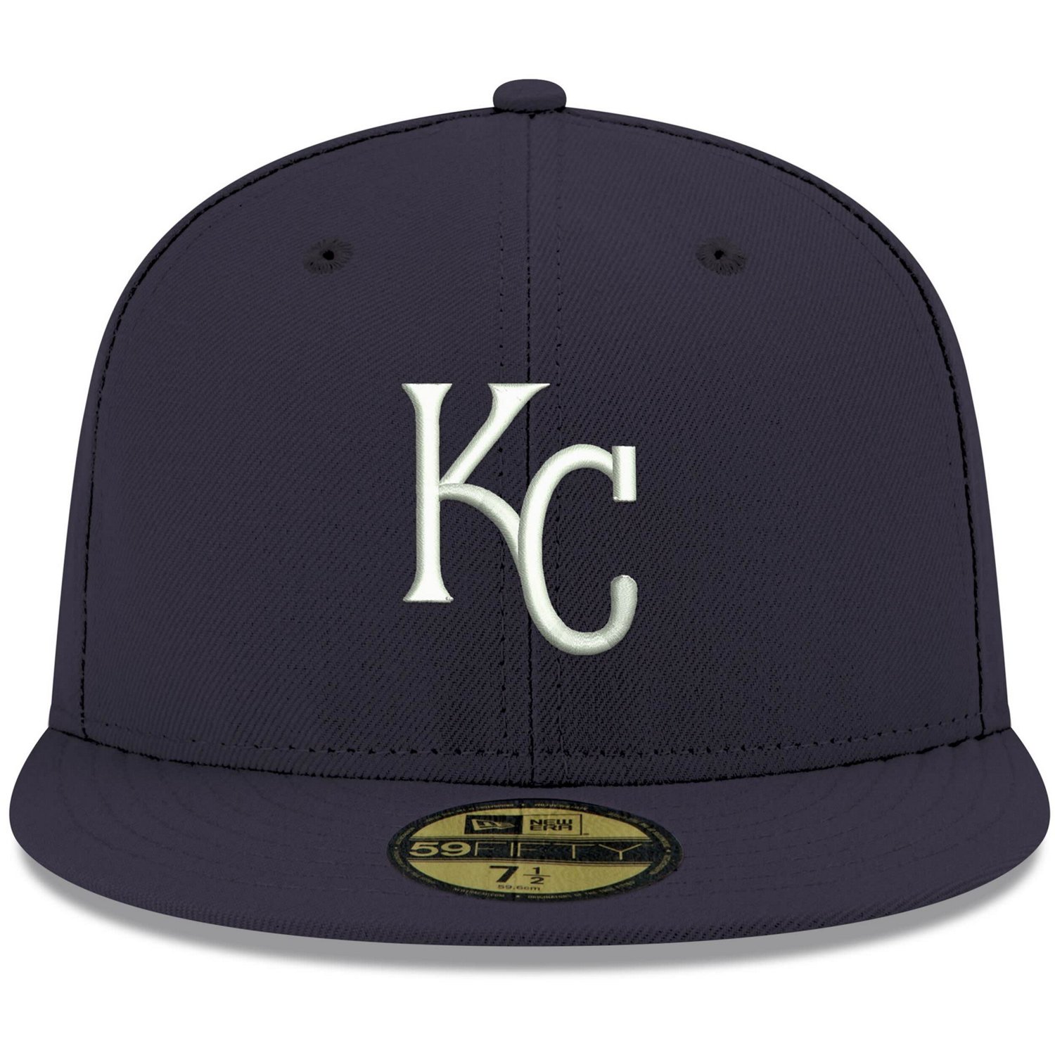 New Era Kansas City Royals White Logo 59FIFTY Fitted Hat | Academy