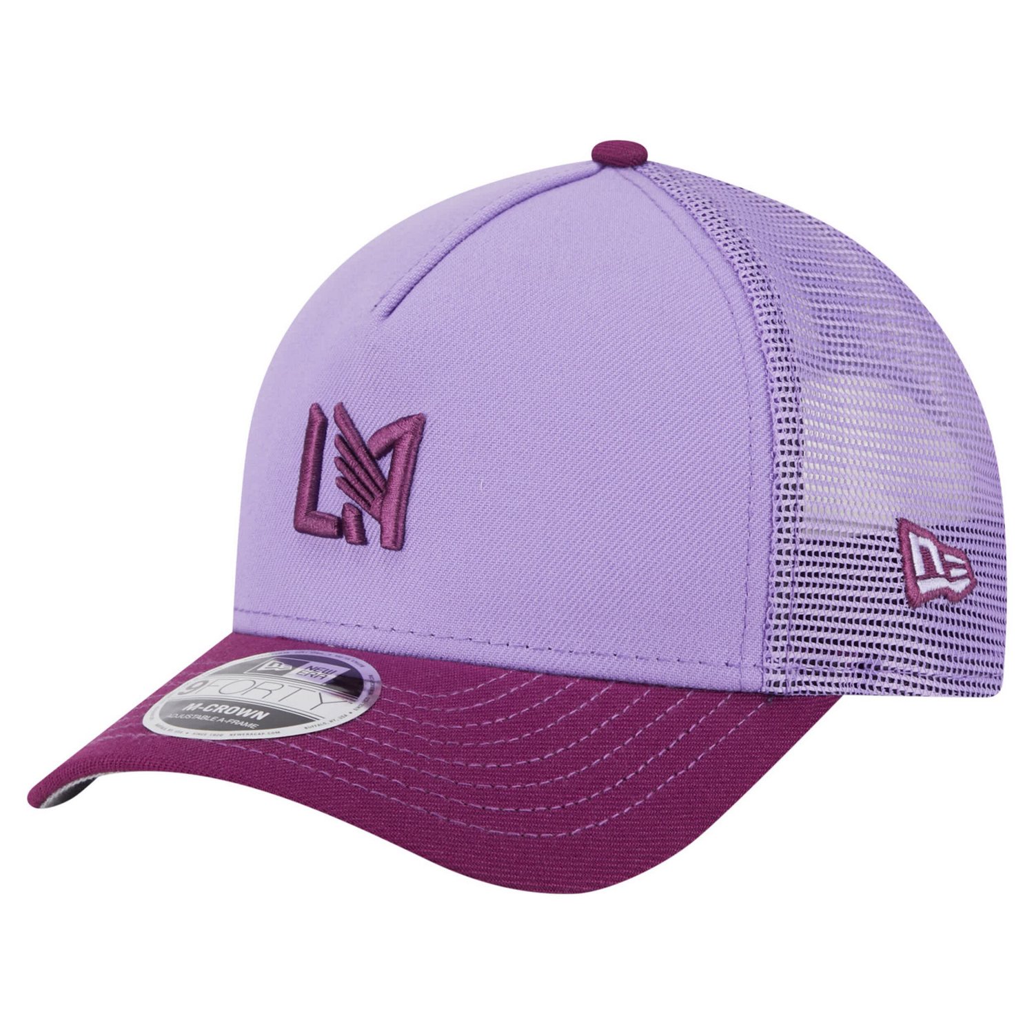 New Era LAFC Color Pack 9FORTY A-Frame Adjustable Trucker Hat | Academy