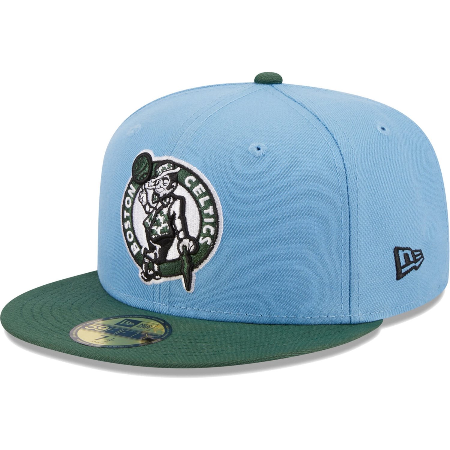 New Era Light /Green Boston Celtics Two-Tone 59FIFTY Fitted Hat | Academy