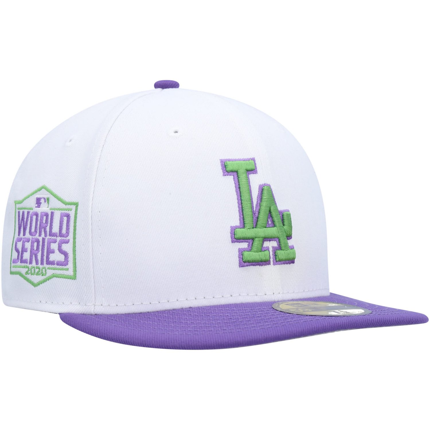 New Era Los Angeles Dodgers 2020 World Series Side Patch 59FIFTY Fitted ...