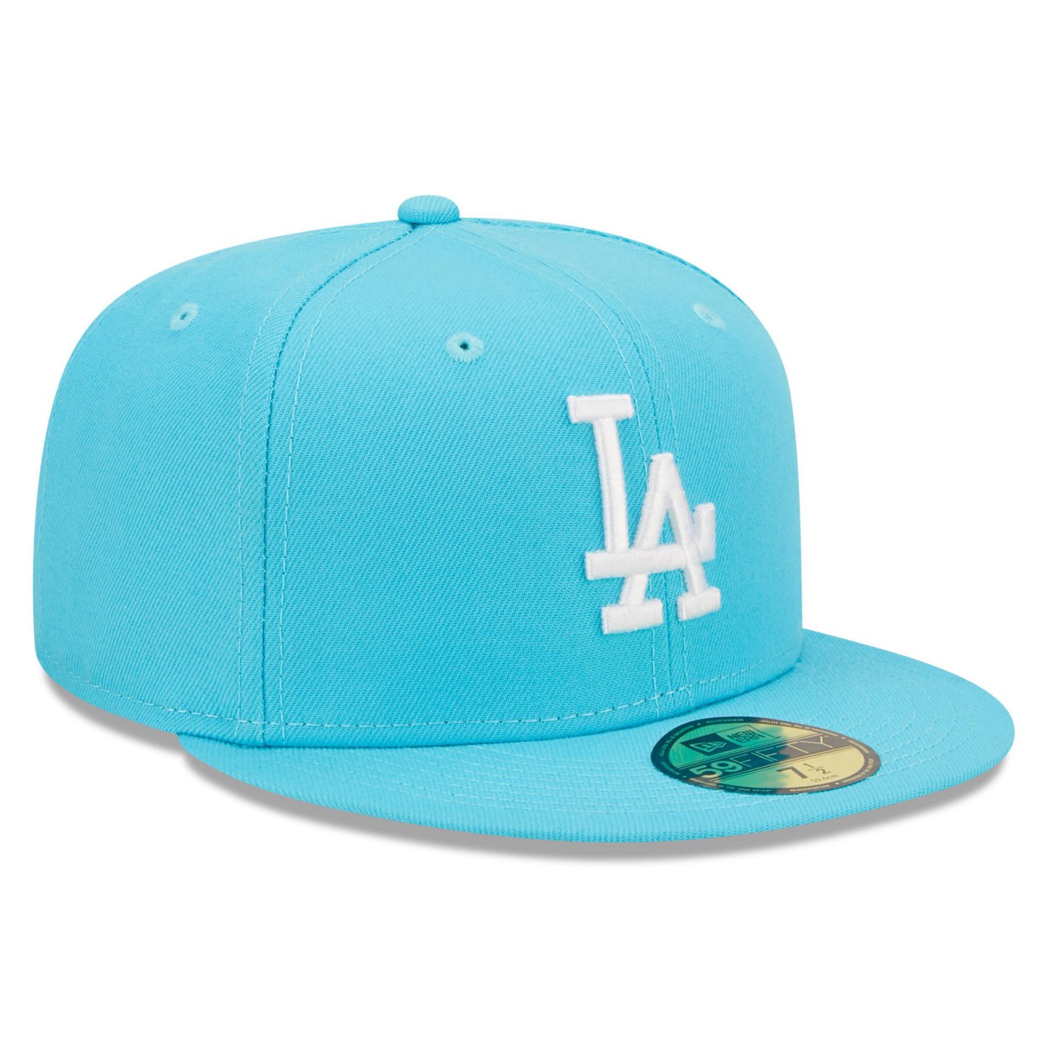 New Era Los Angeles Dodgers Vice Highlighter Logo 59FIFTY Fitted Hat ...