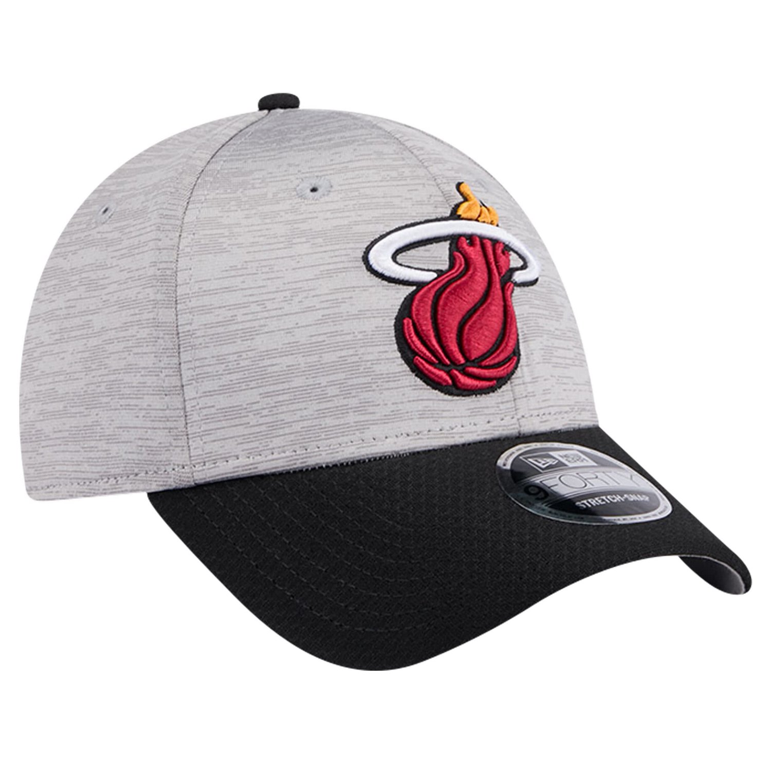 New Era Miami Heat Active Digi-Tech Two-Tone 9FORTY Adjustable Hat ...