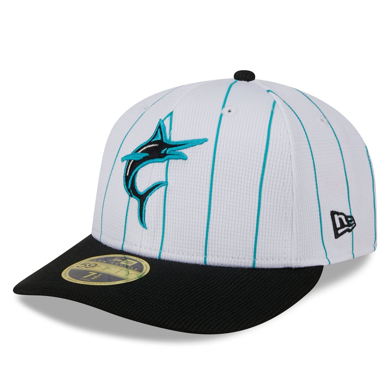 New Era Miami Marlins 2024 Batting Practice Low Profile 59FIFTY Fitted ...