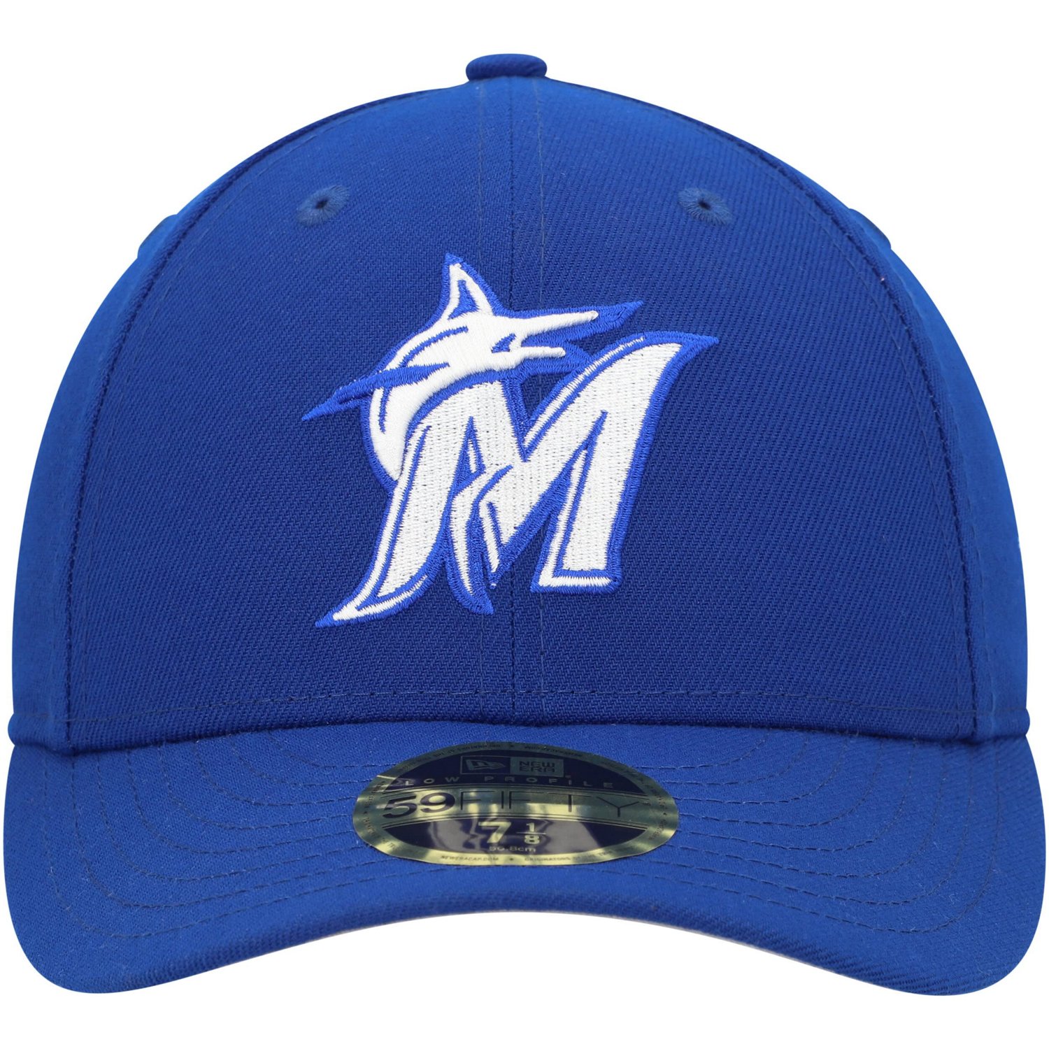 New Era Miami Marlins Oceanside Low Profile 59FIFTY Fitted Hat | Academy