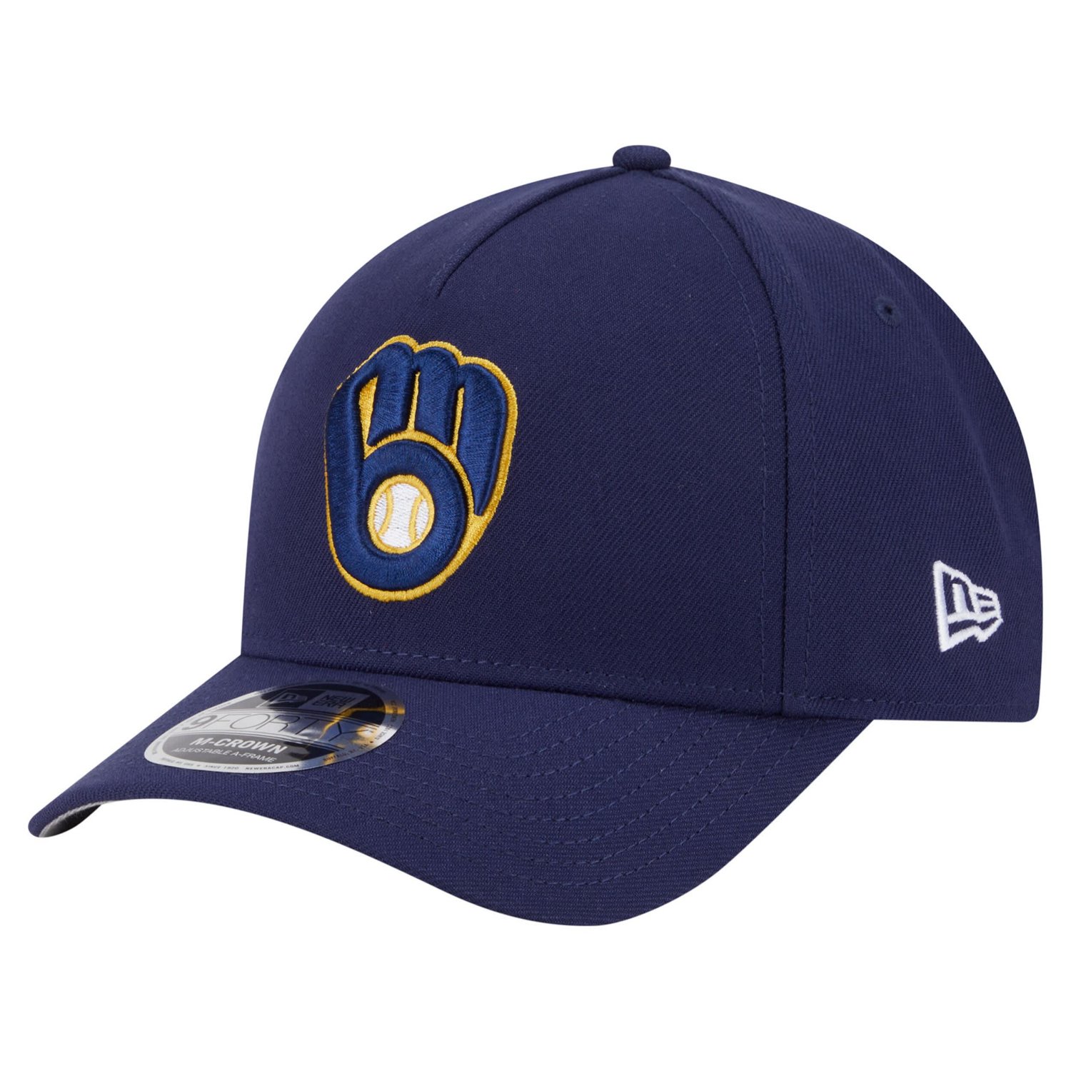 New Era Milwaukee Brewers 9FORTY M-Crown Adjustable Hat | Academy