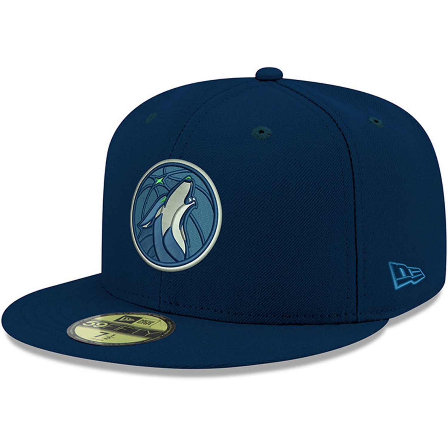 New Era Minnesota Timberwolves Official Team Color 59FIFTY Fitted Hat ...