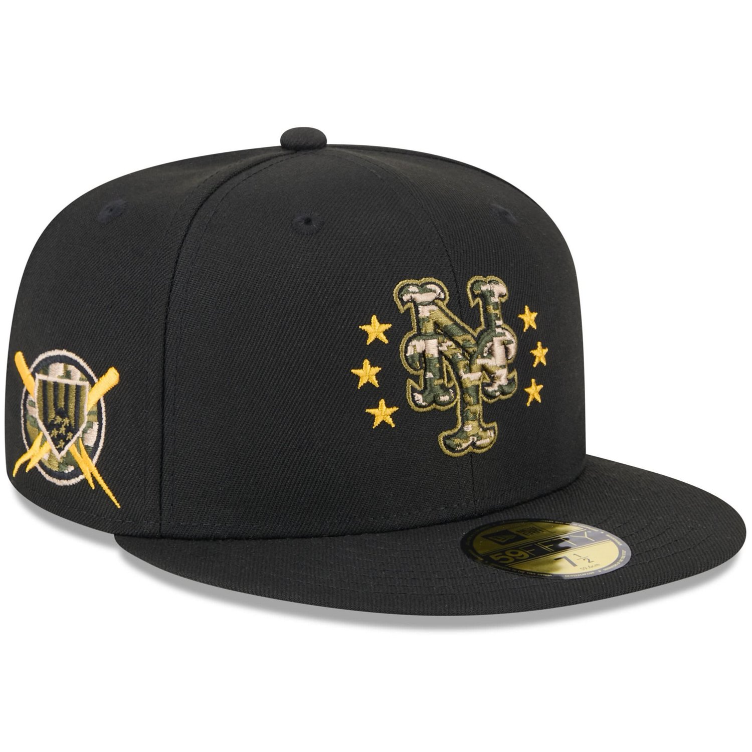New Era New York Mets 2024 Armed Forces Day On-Field 59FIFTY Fitted Hat ...
