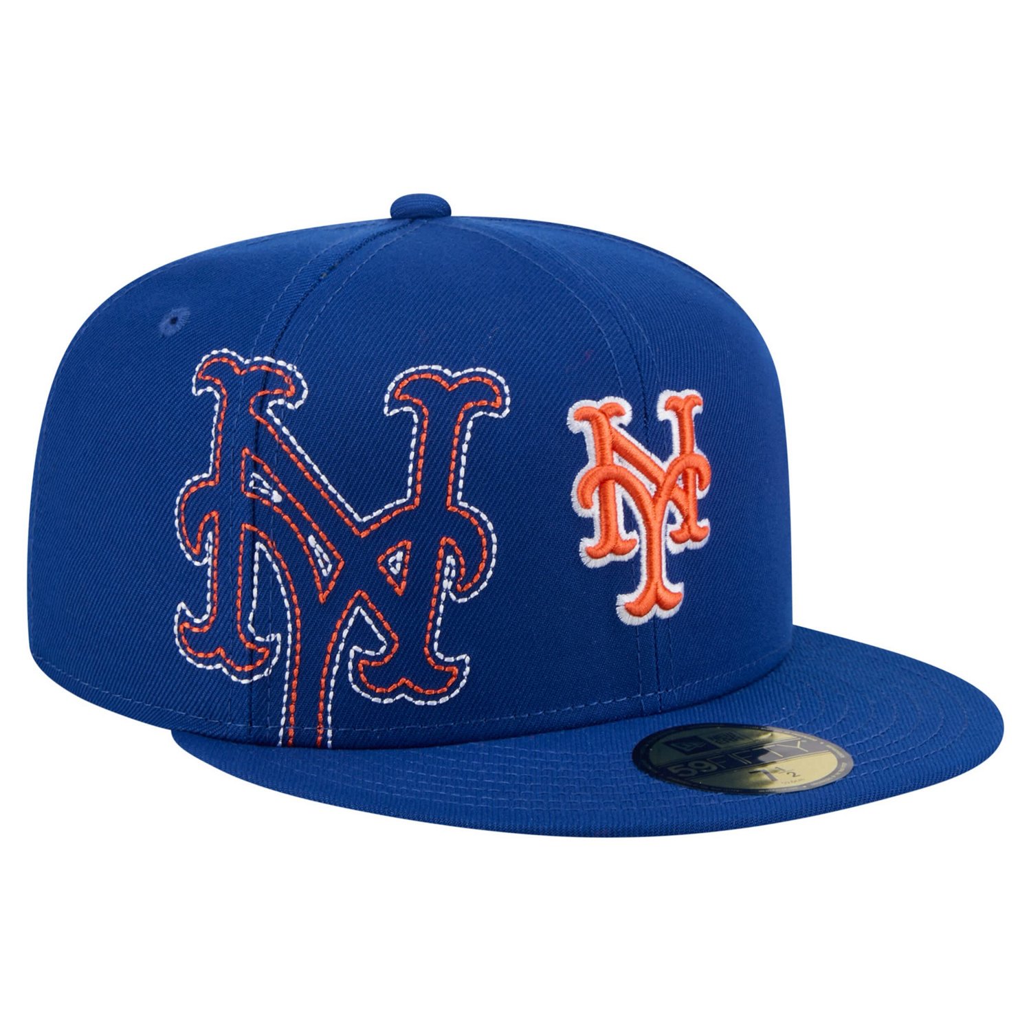 New Era New York Mets Yarn Stitch 59FIFTY Fitted Hat | Academy