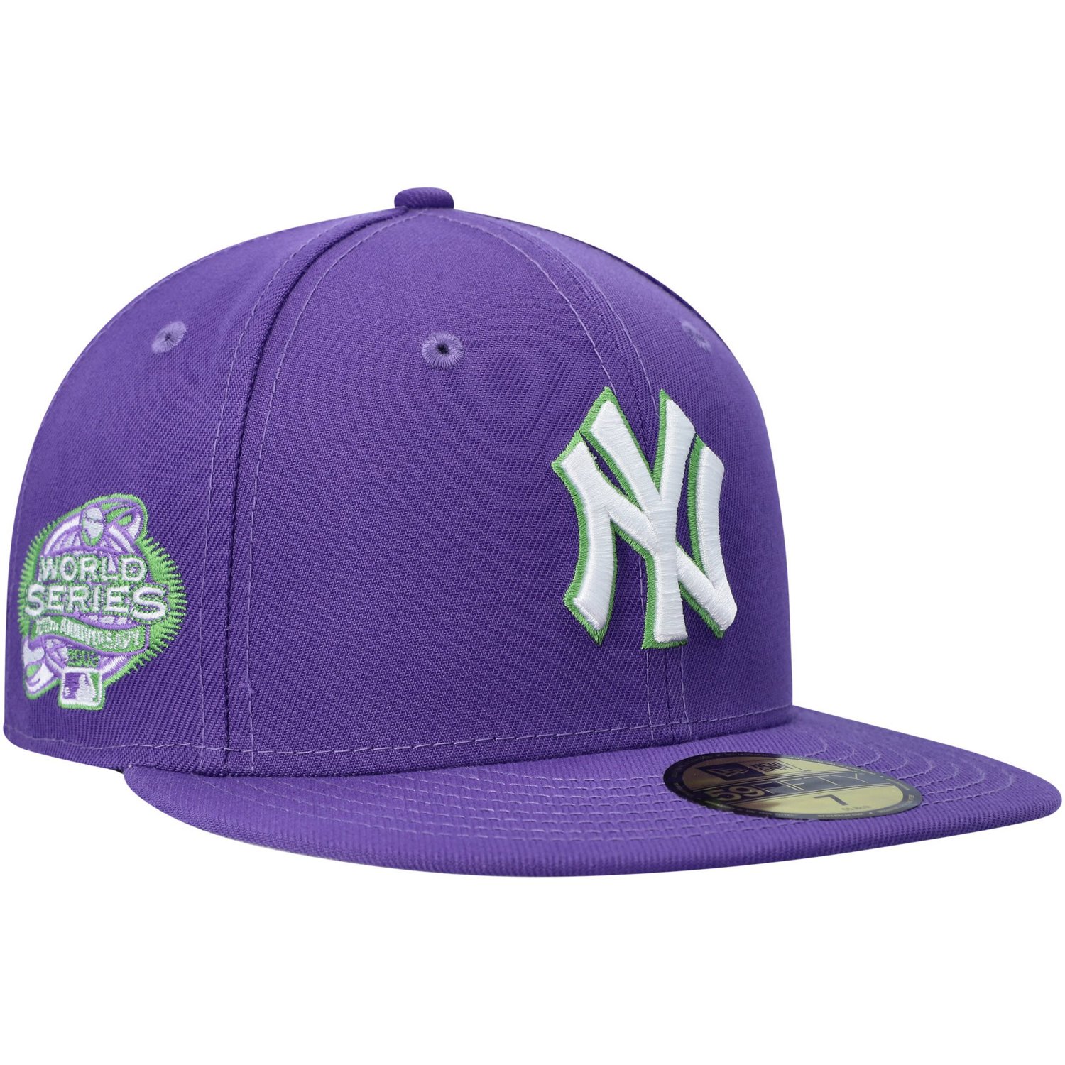 New Era New York Yankees Lime Side Patch 59FIFTY Fitted Hat | Academy