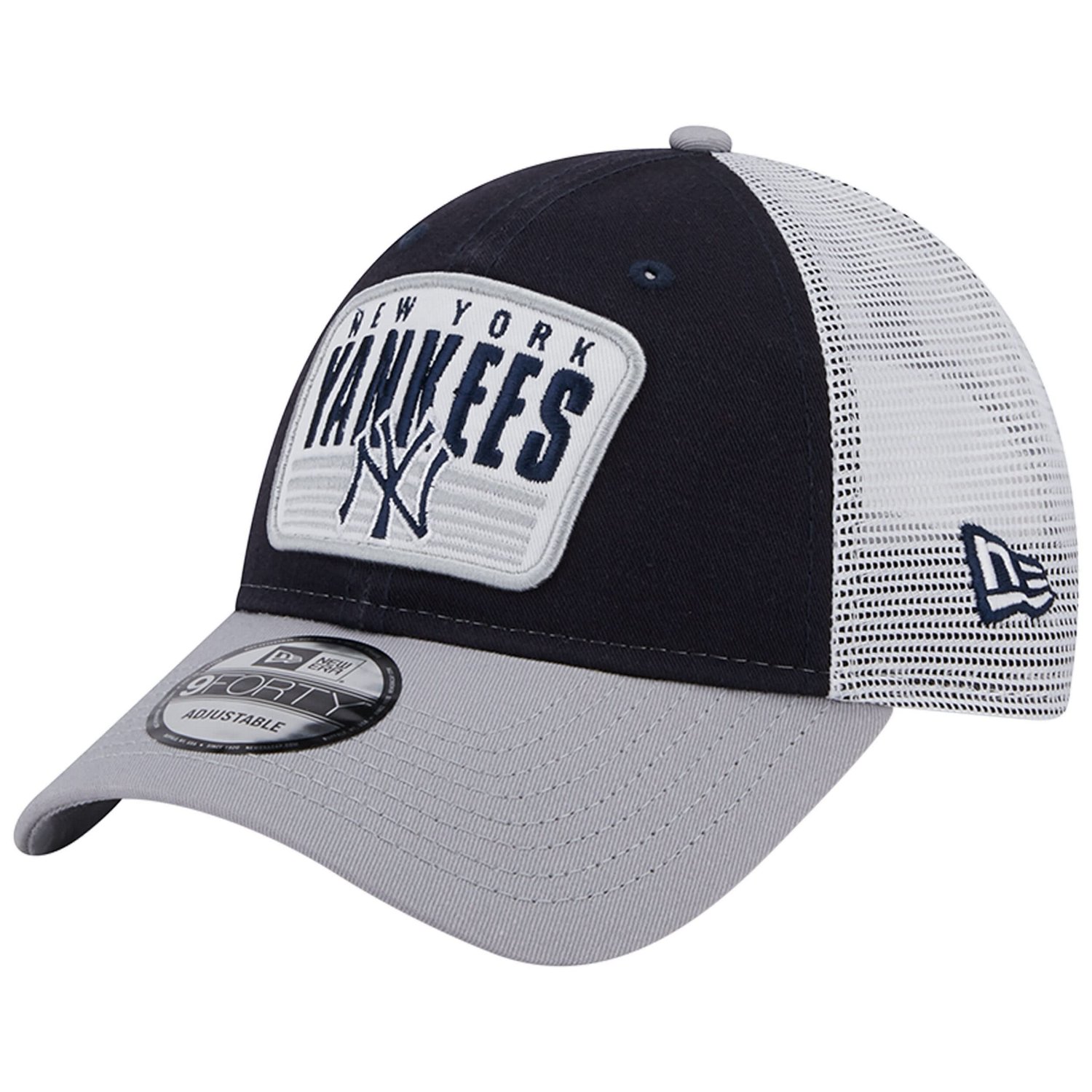 New Era New York Yankees Two-Tone Patch 9FORTY Snapback Hat | Academy