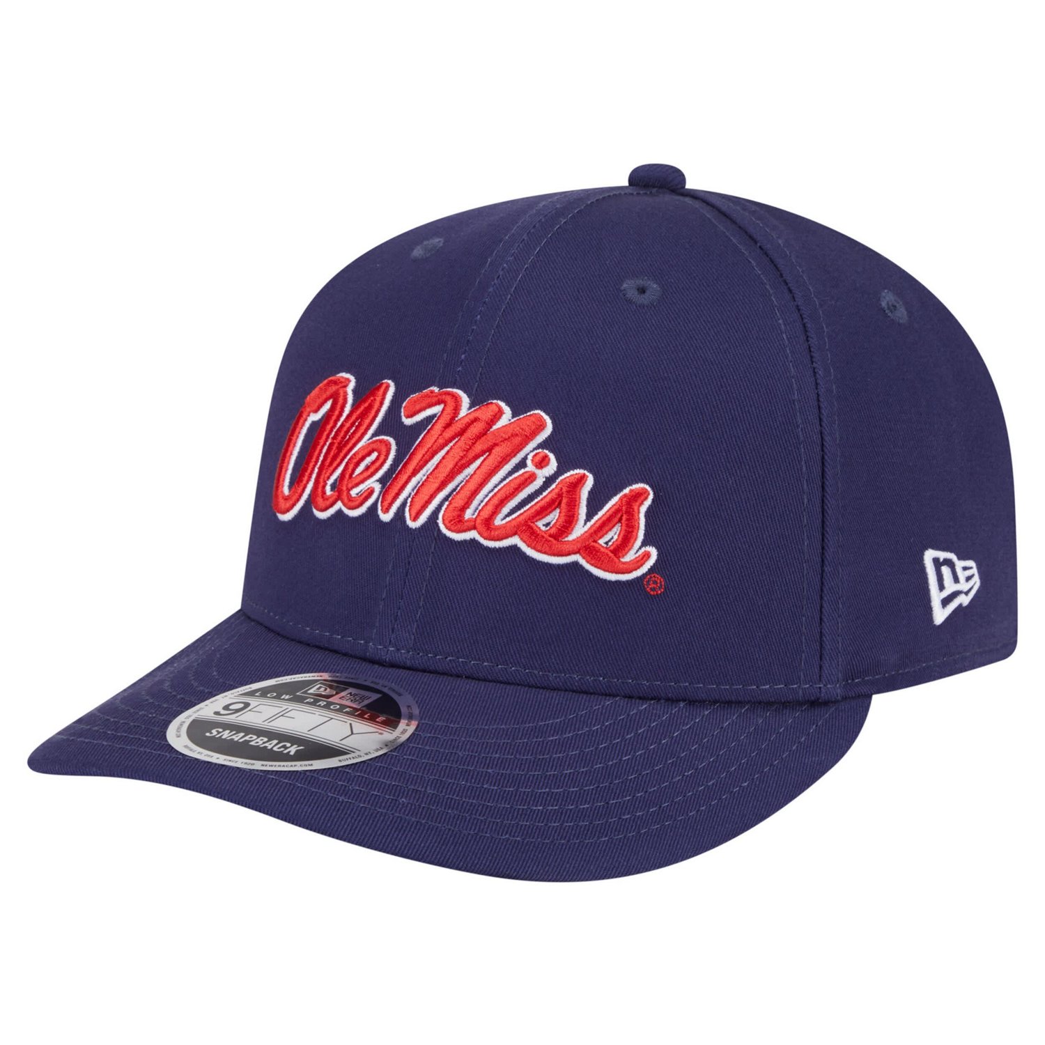 New Era Ole Miss Rebels Low Profile 9FIFTY Snapback Hat | Academy