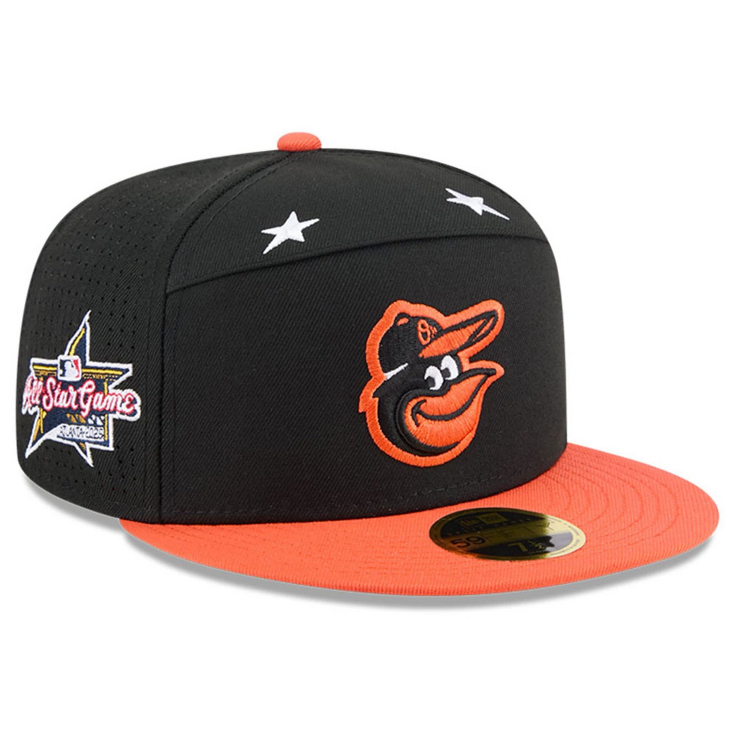 New Era Orange Baltimore Orioles 2025 MLB All-Star Game Side Patch ...