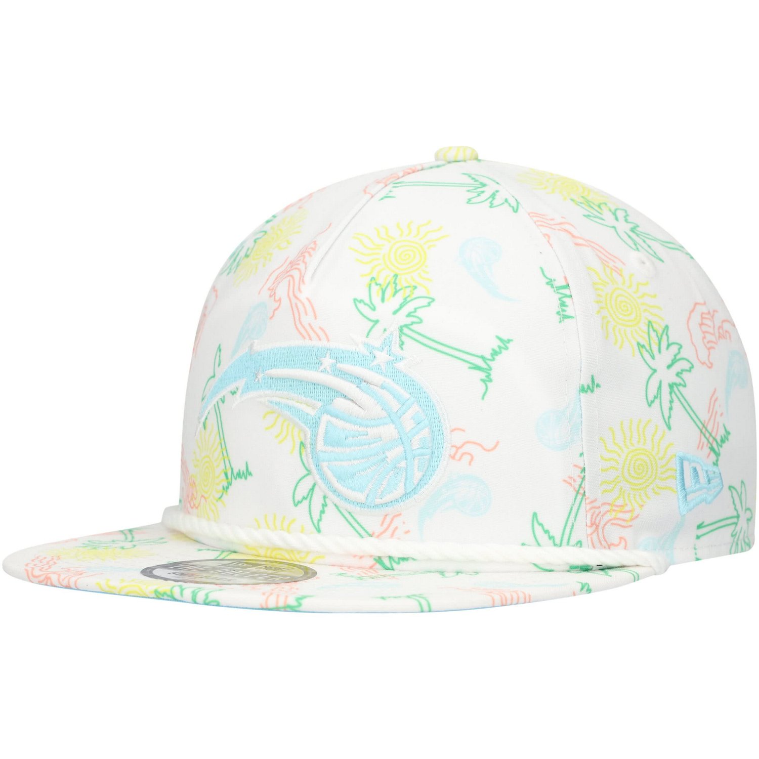 New Era Orlando Magic Palm Trees and Waves Golfer Adjustable Hat | Academy