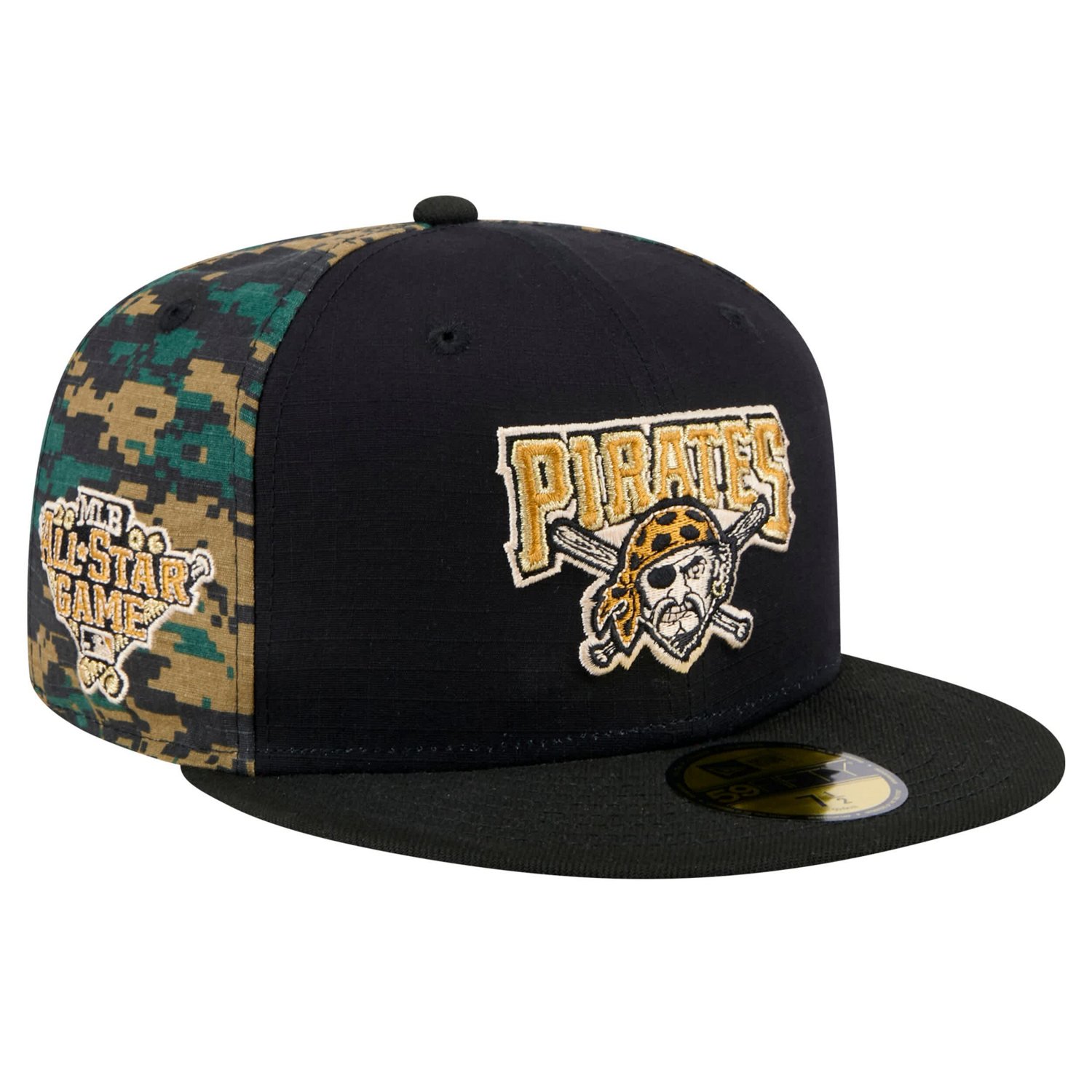 New Era Pittsburgh Pirates Digi Camo 59FIFTY Fitted Hat | Academy
